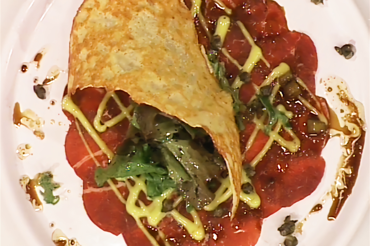 Carpaccio de lomo - El Gourmet