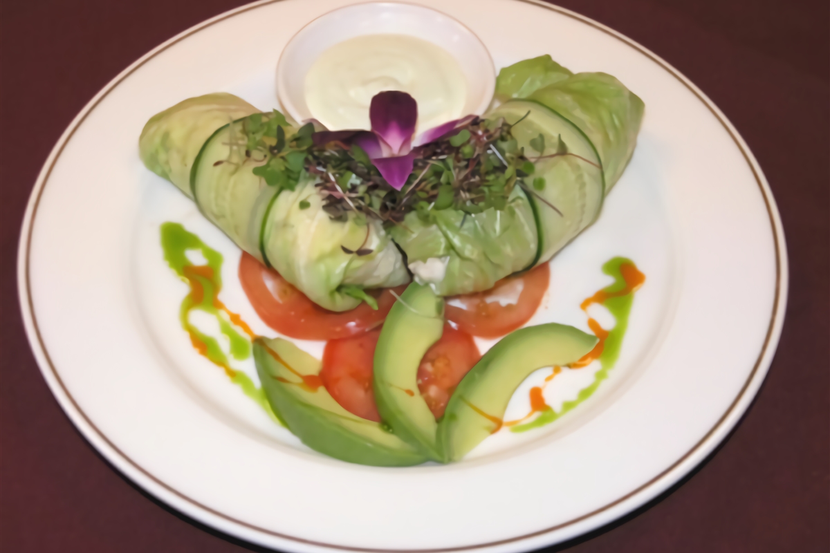 Tacos de lechuga y helado de yogurt - El Gourmet