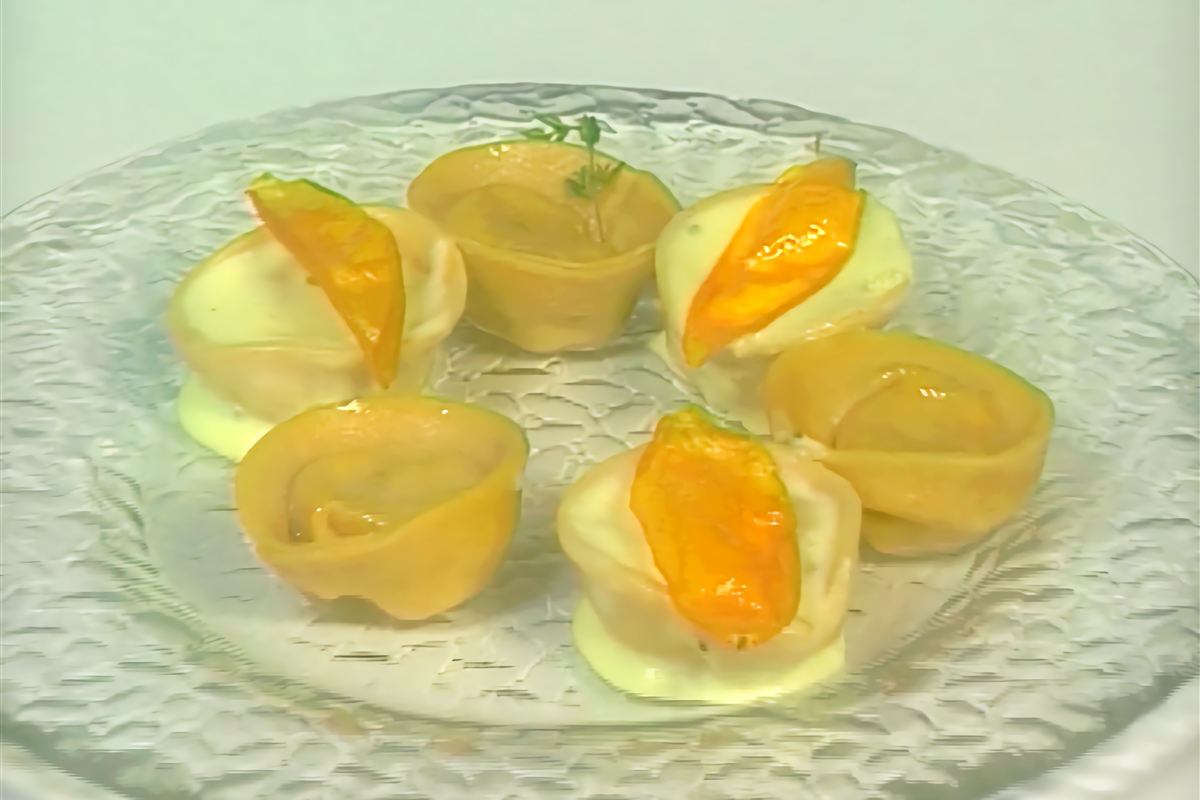 Agnolotis de ricota y nuez con salsa philadelphia - El Gourmet