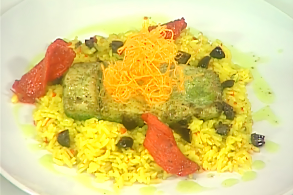 Filete de robalo marinado al cilantro - El Gourmet