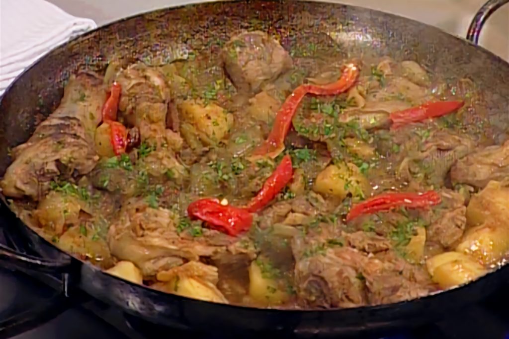 Ternasco al Chilindron - El Gourmet