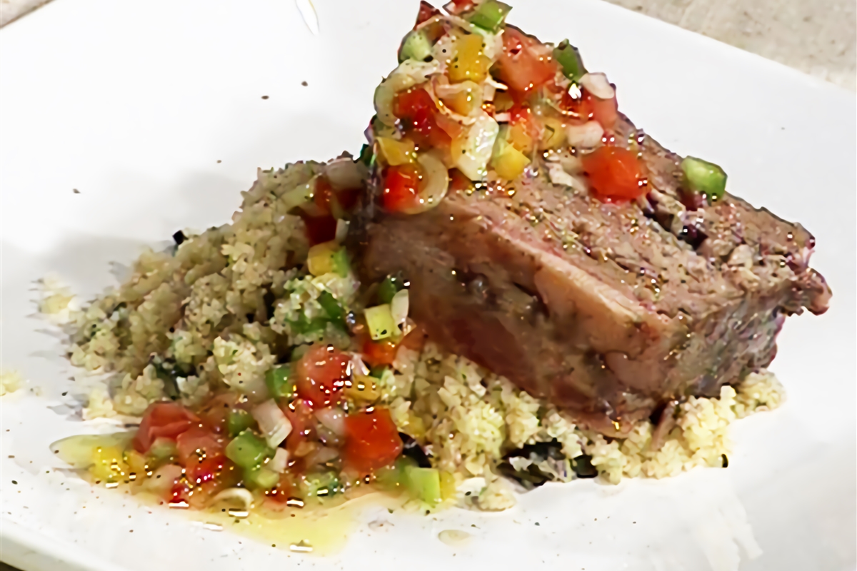 Pan de carne y salsa criolla - El Gourmet