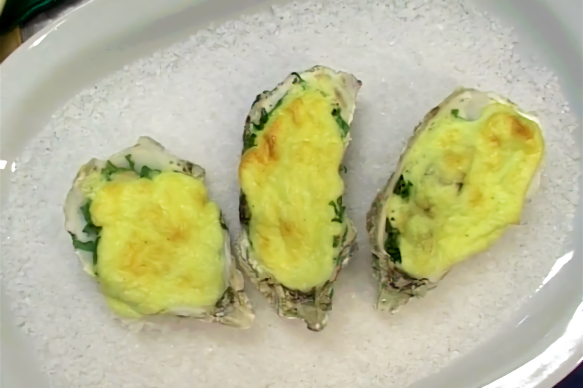 Ostiones y ostras gratinadas - El Gourmet