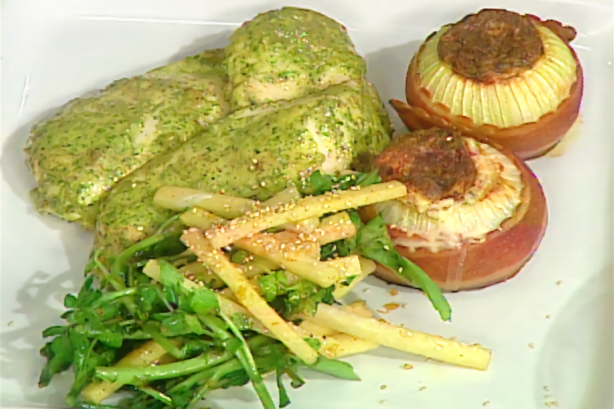 Pollo al pesto de cilantro - El Gourmet