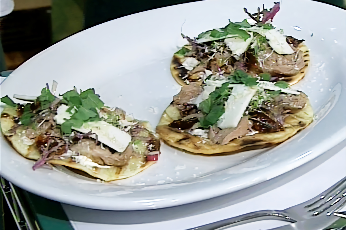 Pizza de cordero y menta - El Gourmet