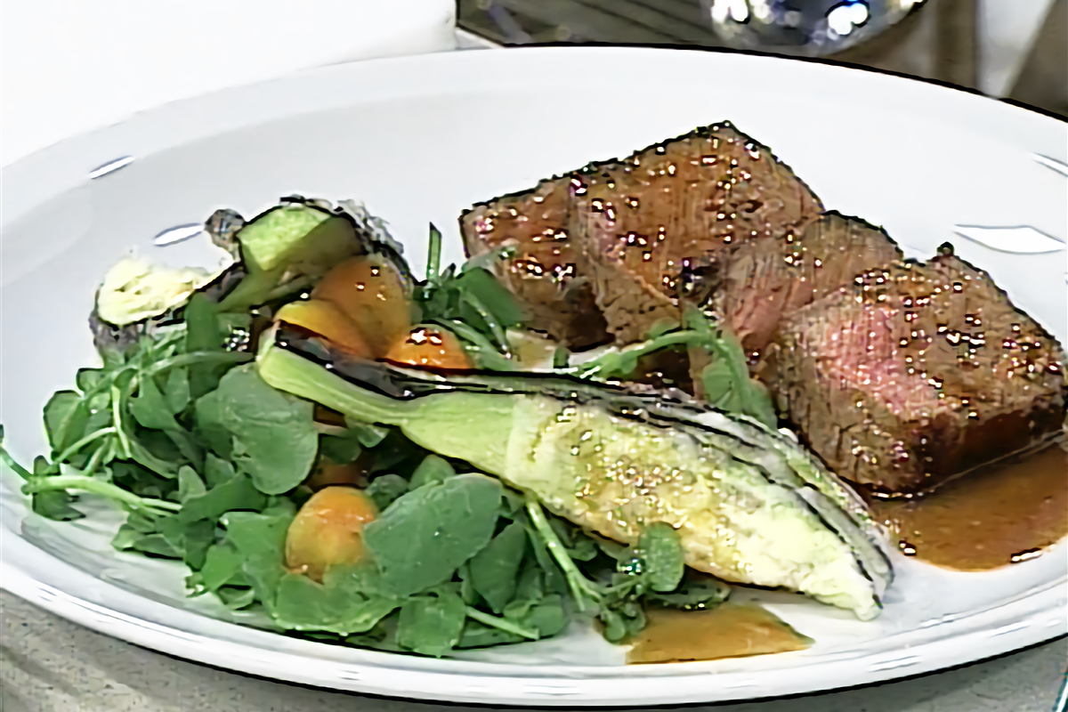 Bife de chorizo con jugo de limón y tomillo - El Gourmet
