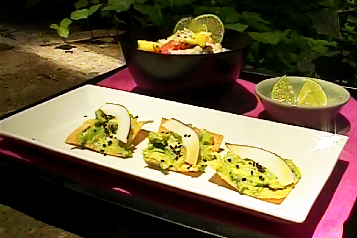 Ceviche blanco con leche de coco al jengibre - El Gourmet