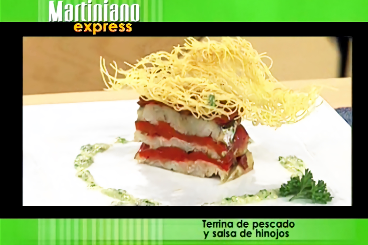 Terrina de pescado y salsa de hinojos - El Gourmet