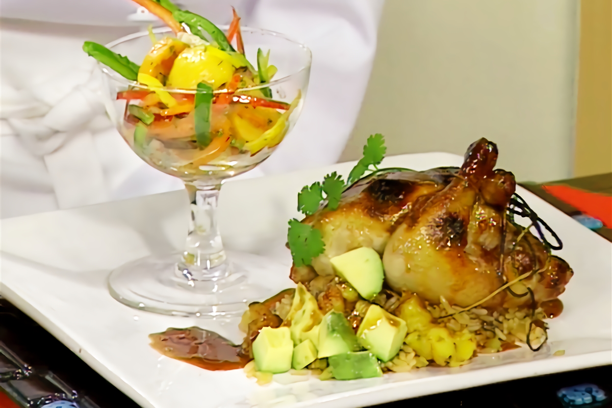 Pollitos pintados en tamarindo - El Gourmet