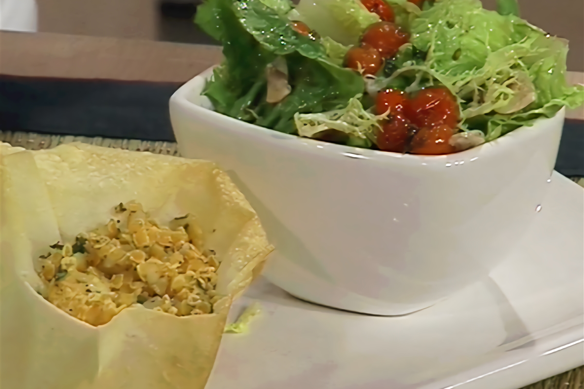 Tartas de pasta philo con lentejas y queso de cabra - El Gourmet