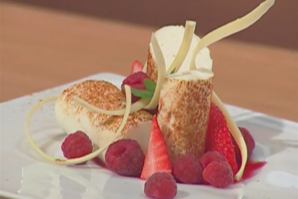 Crema de Bavaria con frescones al tequila - El Gourmet