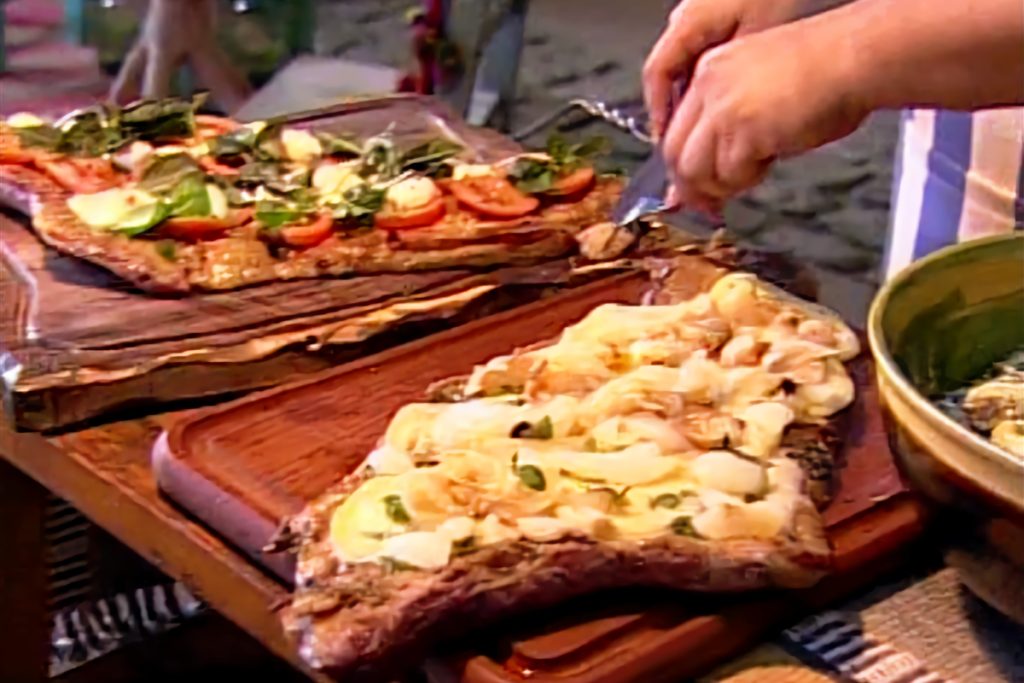 Matambre con papas y cebollas al rescoldo - El Gourmet