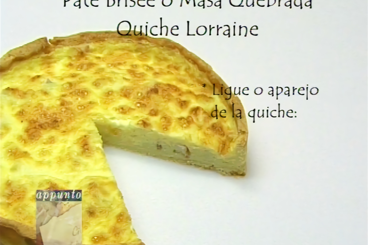 Pâte brissé o masa quebrada - El Gourmet