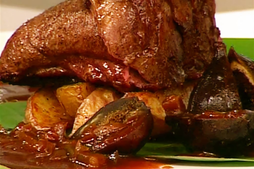 Magret de pato en salsa de higos - El Gourmet