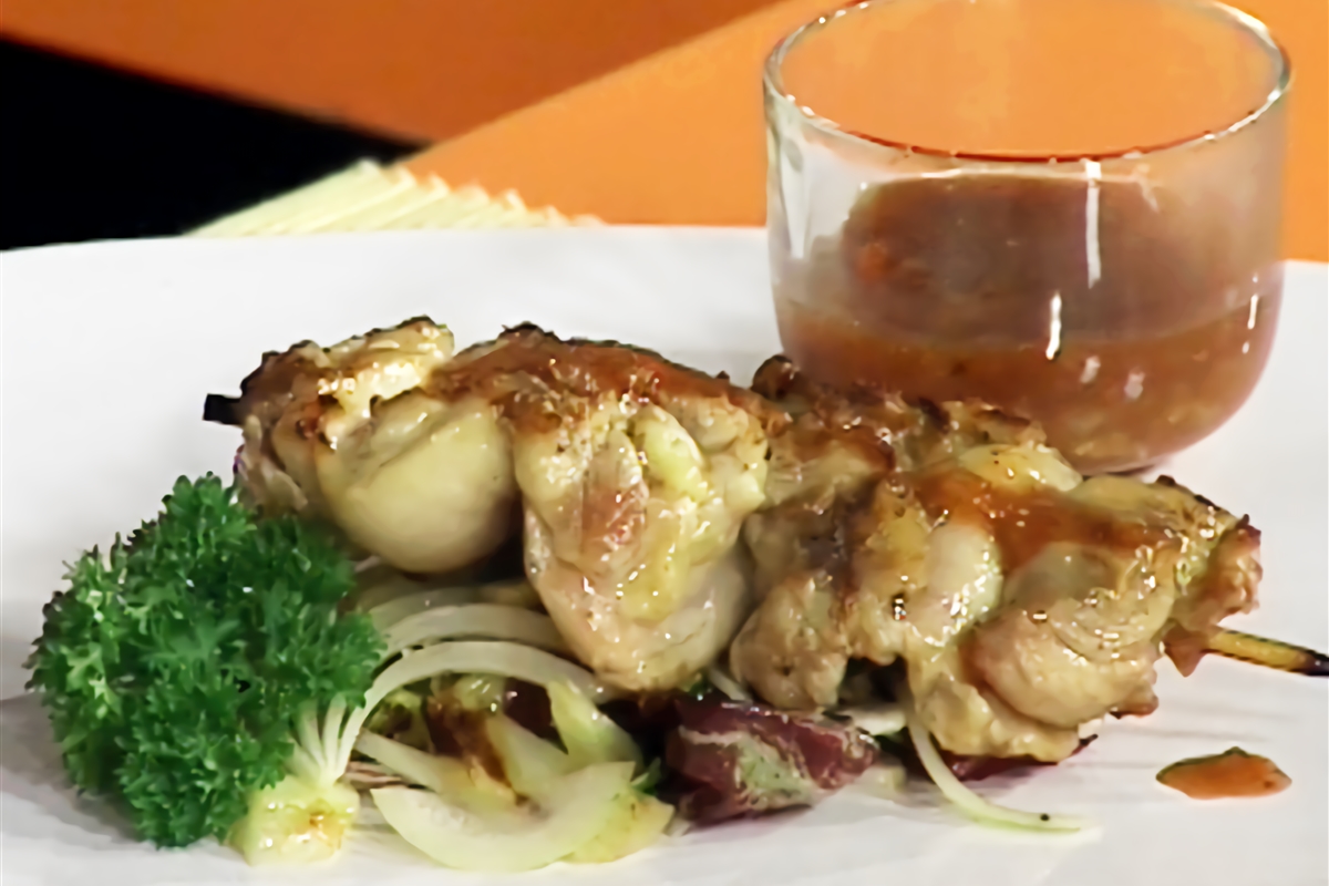 Pinchos de pollo con salsa barbacoa - El Gourmet