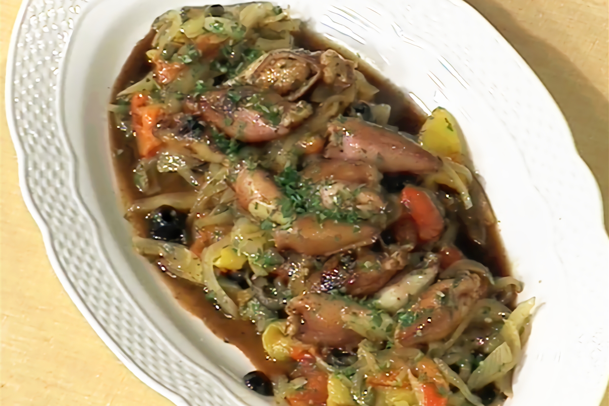 Calamari imbottini alla napoletana (Calamaretis rellenos a la ...