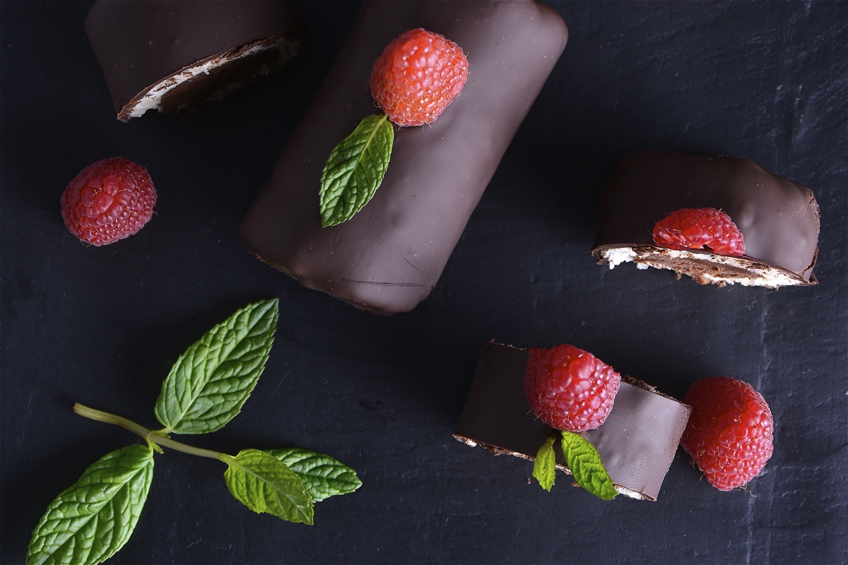 Búlgaros de chocolate y frambuesas - El Gourmet