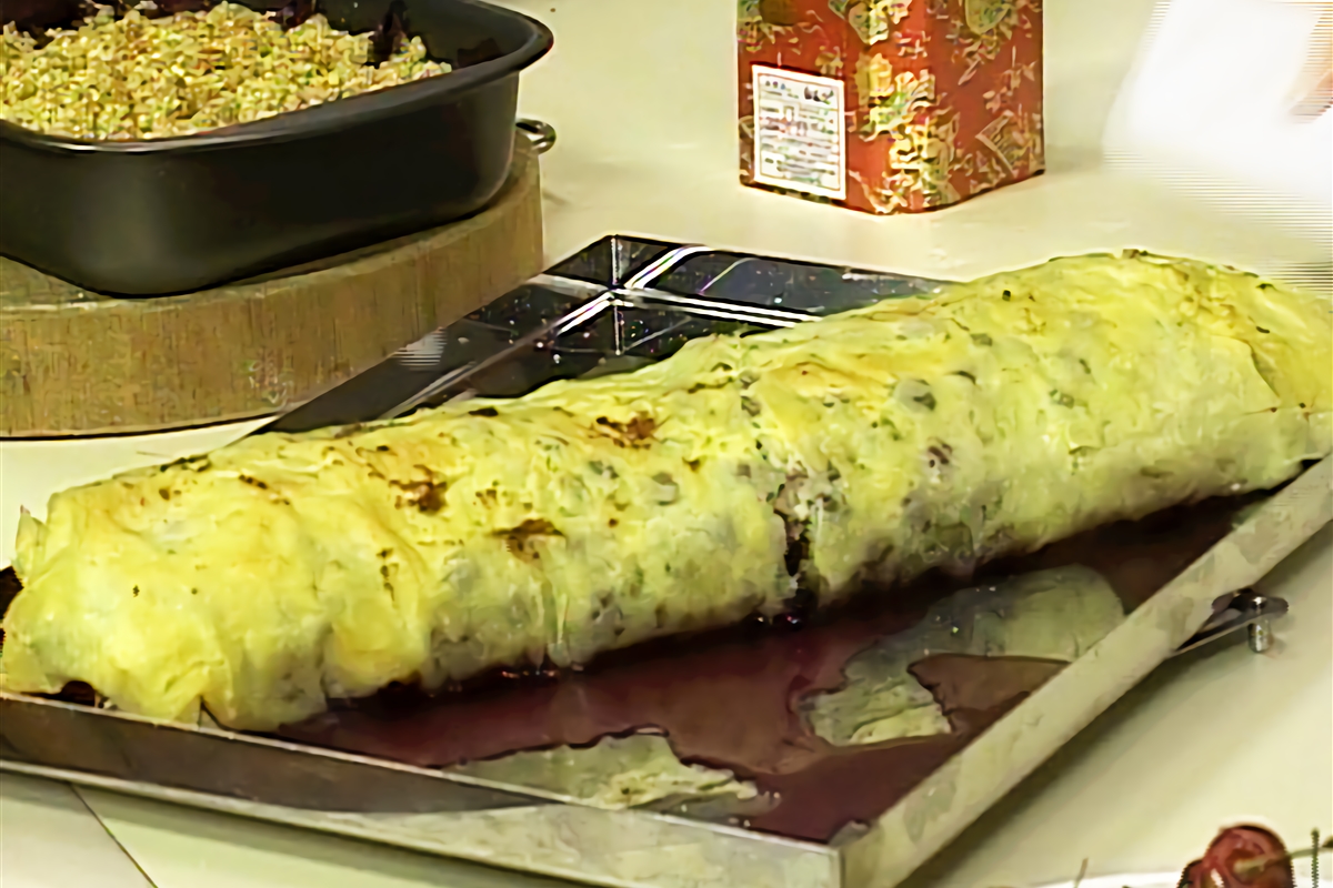 Strudel de peras y arándanos - El Gourmet