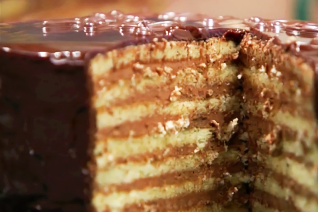 Príncipe regente y Torta Pischinger - El Gourmet