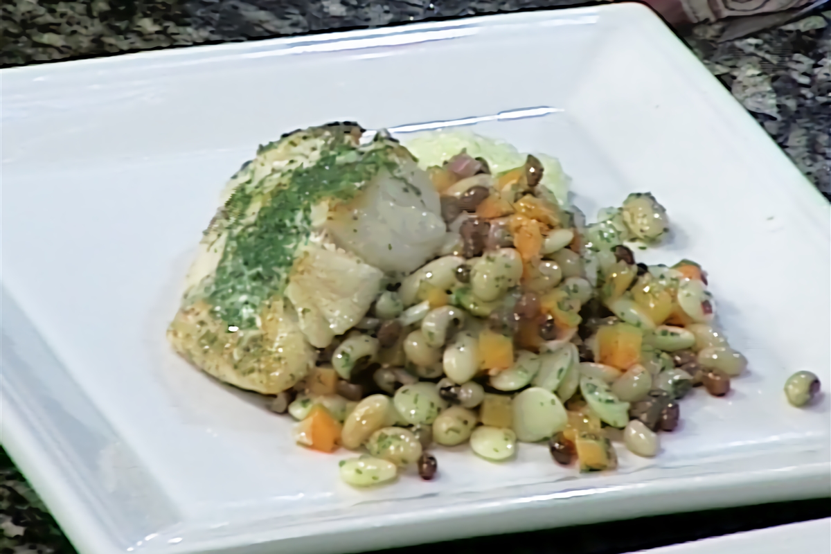 Chernia con porotos - El Gourmet