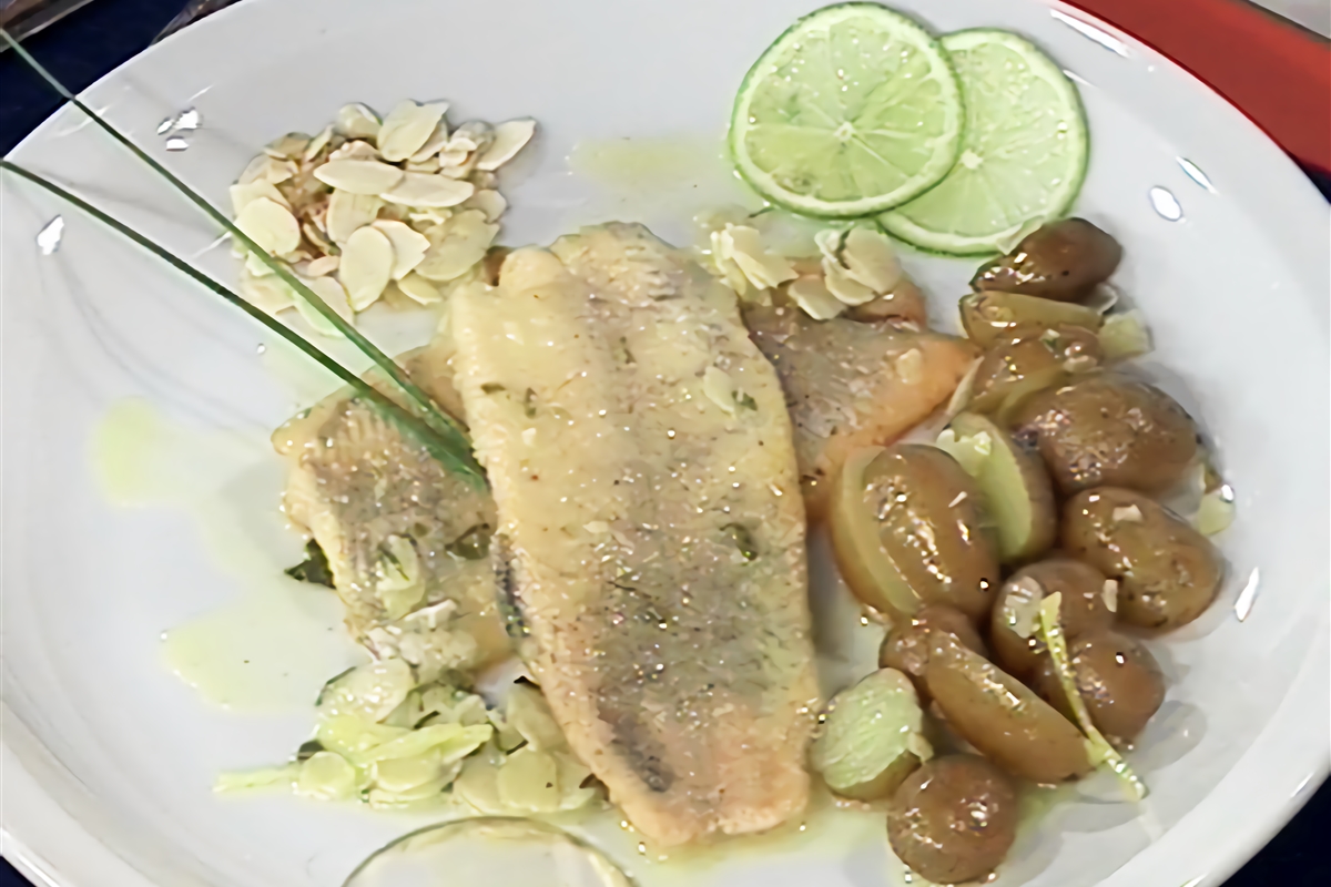 Truchas crocantes en manteca de almendras - El Gourmet