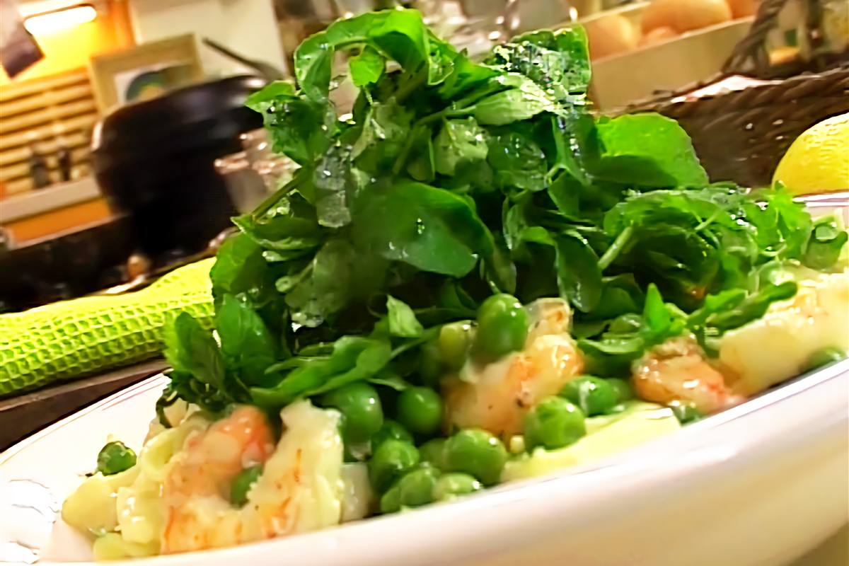 Pasta fresca con langostinos - El Gourmet