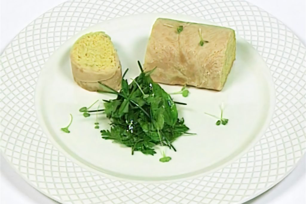 Terrina de conejo con mezclum de hierbas - El Gourmet