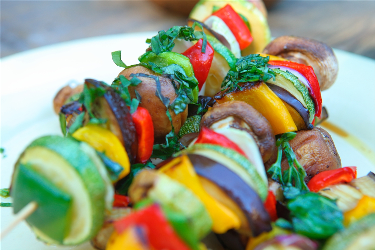 Brochette de vegetales - El Gourmet
