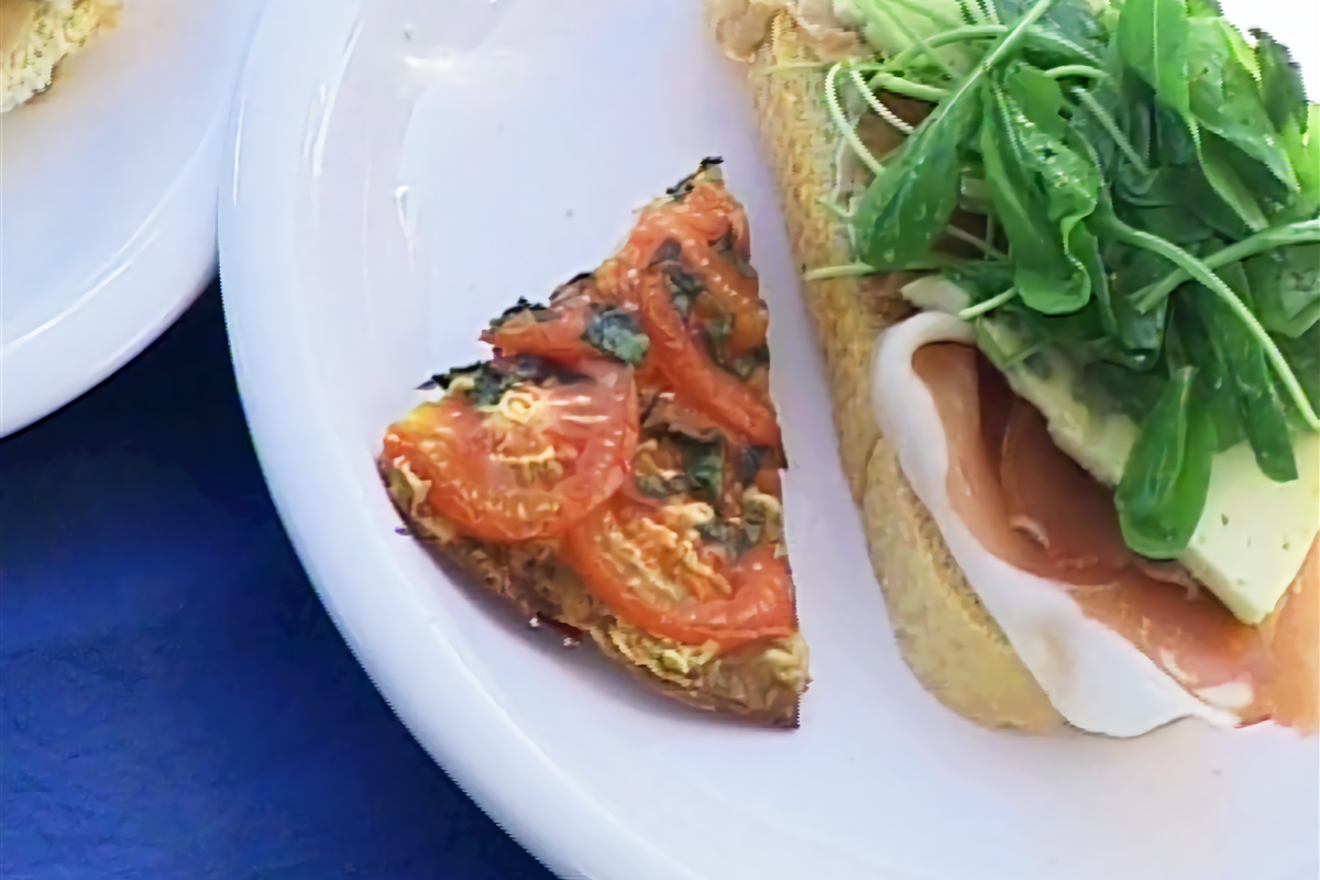 Bruscheta de jamón crudo y queso roquefort - El Gourmet