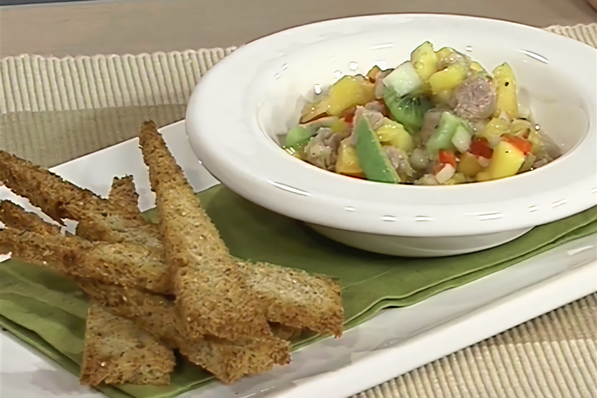 Ceviche de frutas y atún rojo - El Gourmet