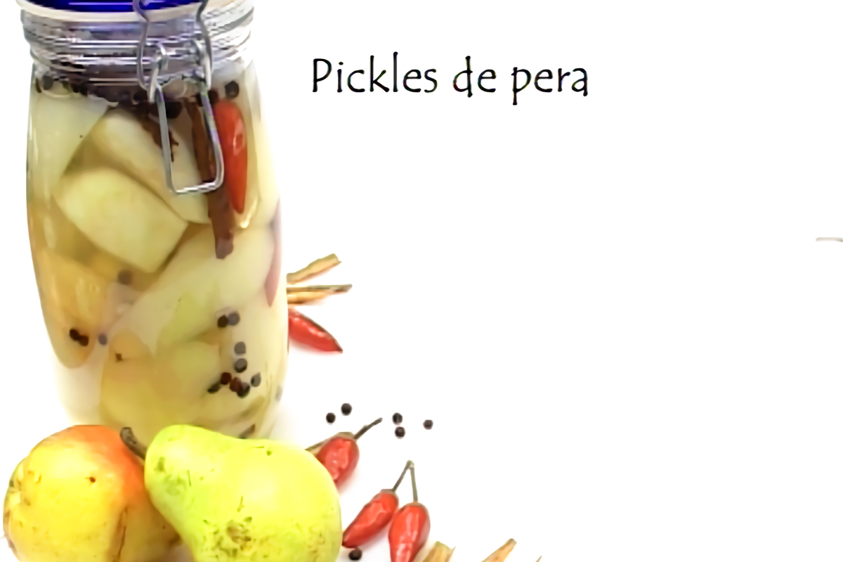 Pickle de peras - El Gourmet