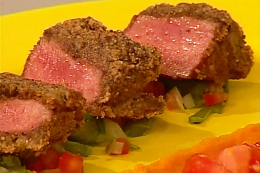 Rack de cordero en crust de cacao - El Gourmet