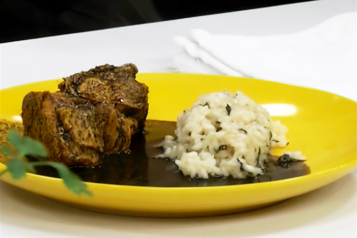 Gallina con chirmole - El Gourmet