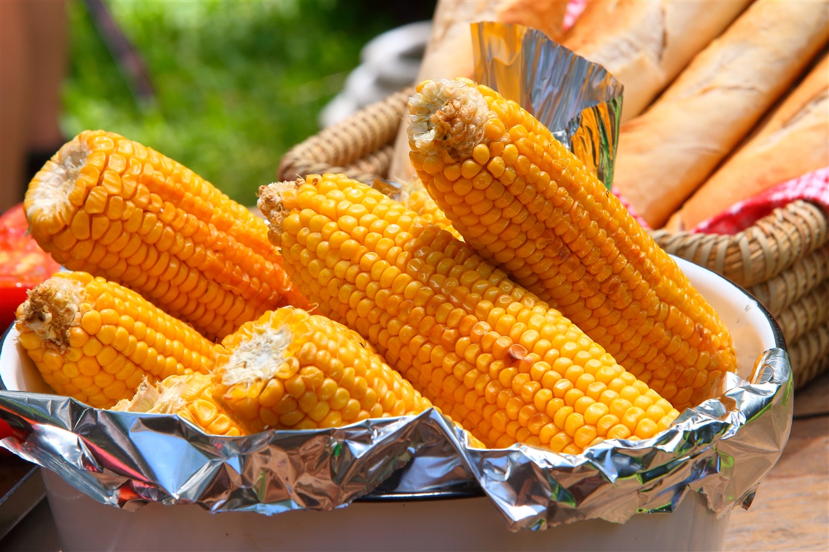 Choclos a la parrilla - El Gourmet