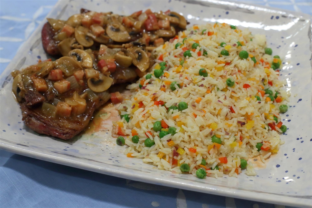 Churrasco con Salsa de Champignones - El Gourmet