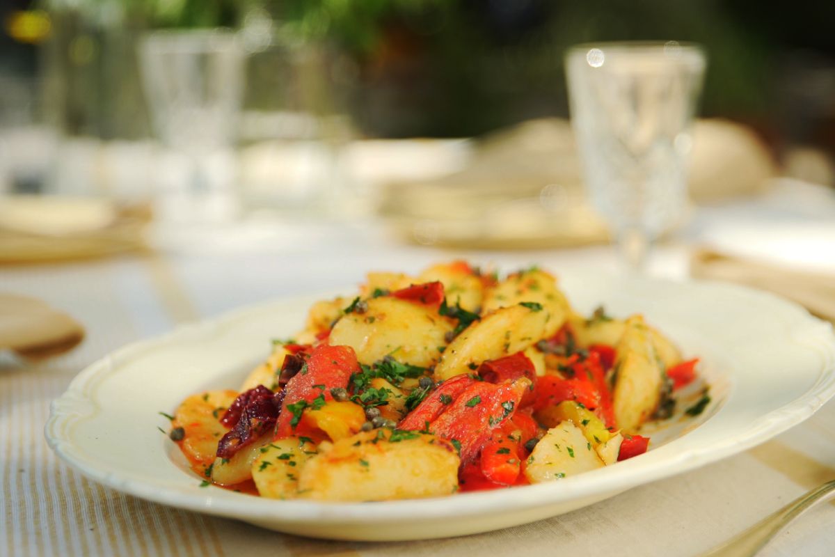 Papas con peperoni - El Gourmet