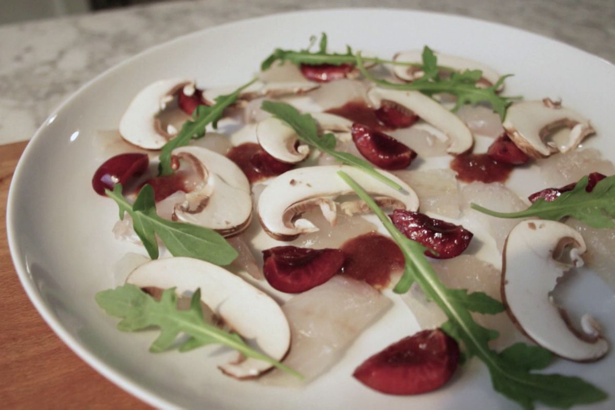 Pescado Blanco Curado y Cerezas - El Gourmet