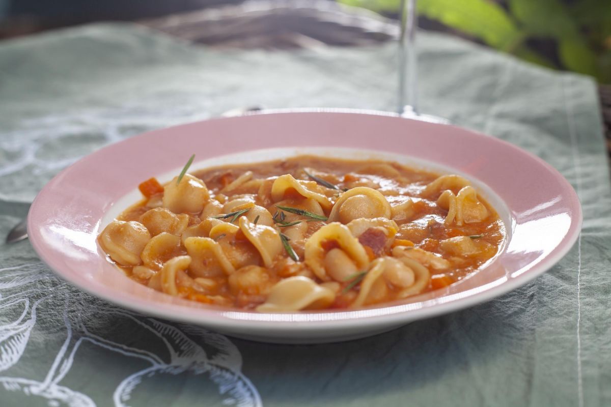Pasta con Porotos - El Gourmet