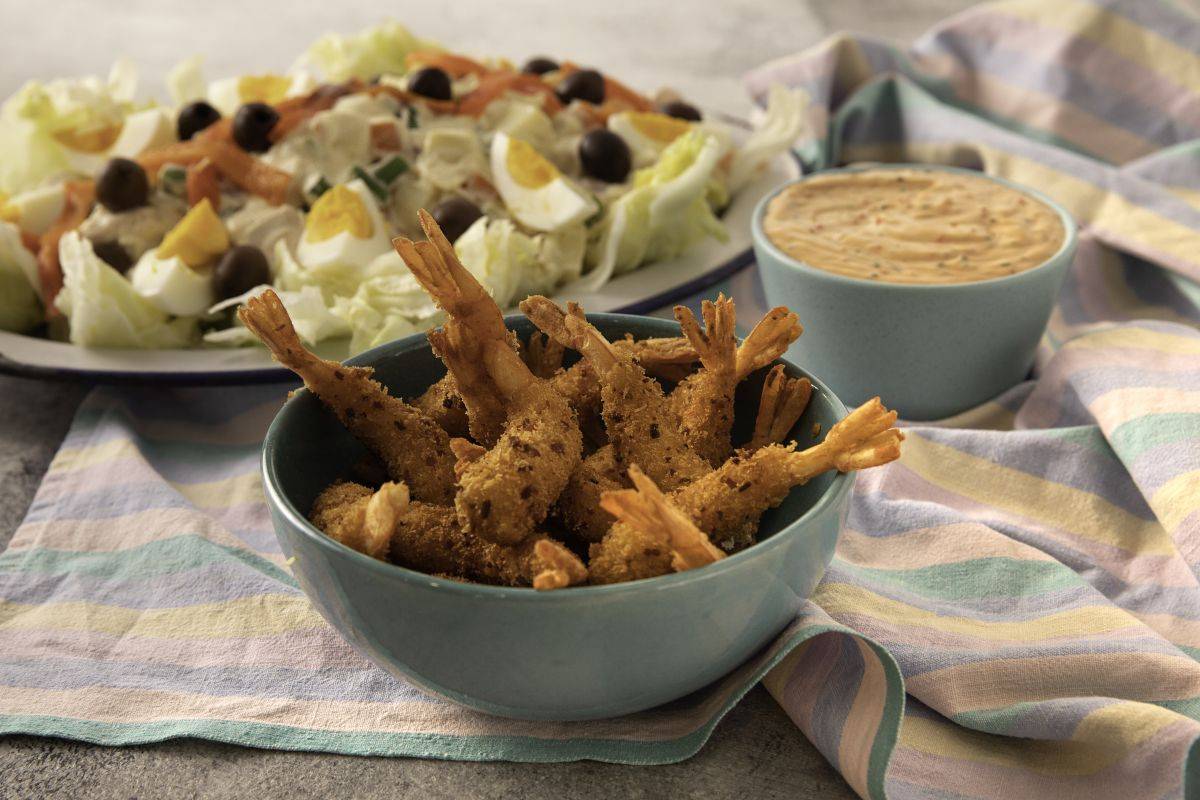 Langostinos con Salsa Mil Islas - El Gourmet