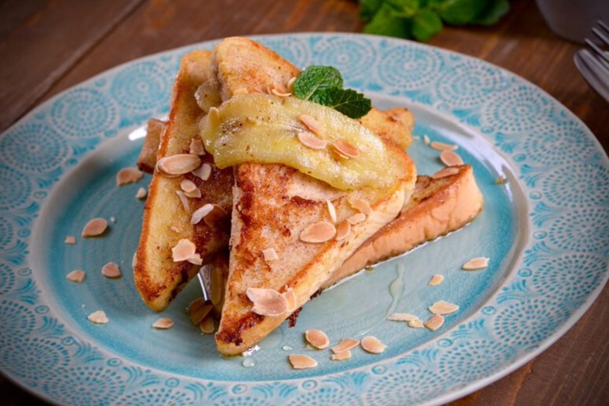 Tostadas Francesas con Plátano - El Gourmet