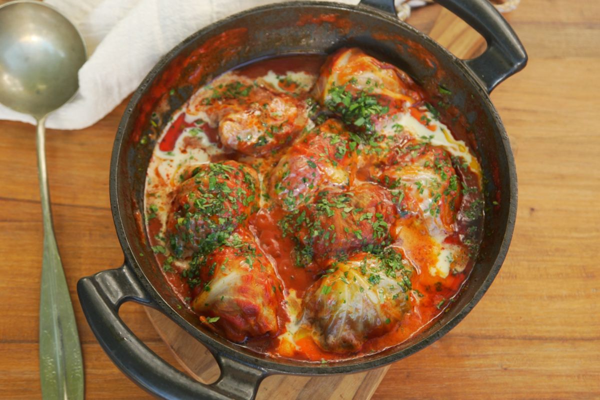 Polpette de Ternera y Cerdo Envueltas en Repollo - El Gourmet