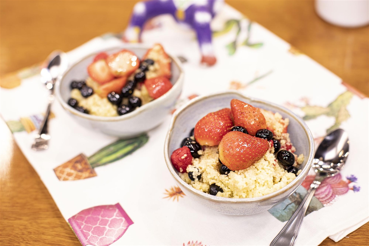 Cuscús Dulce con Frutos Rojos - El Gourmet