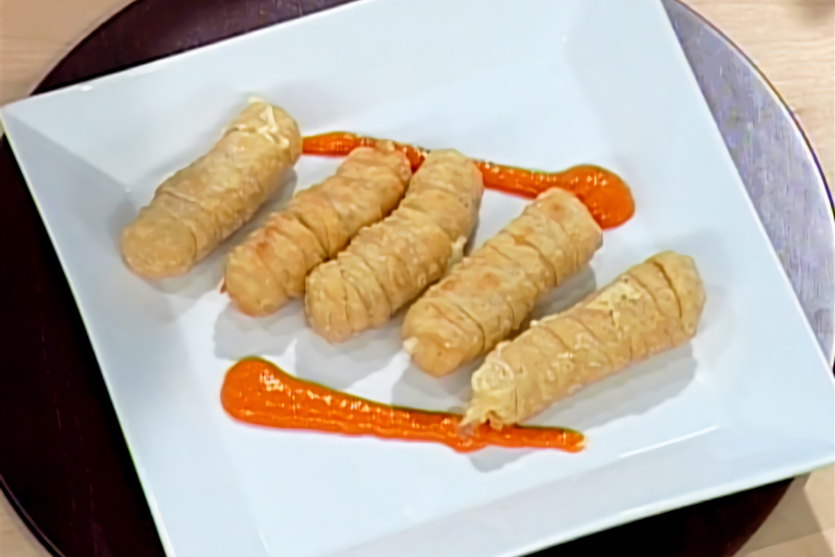 Tequeños con barbecue de ají dulce - El Gourmet