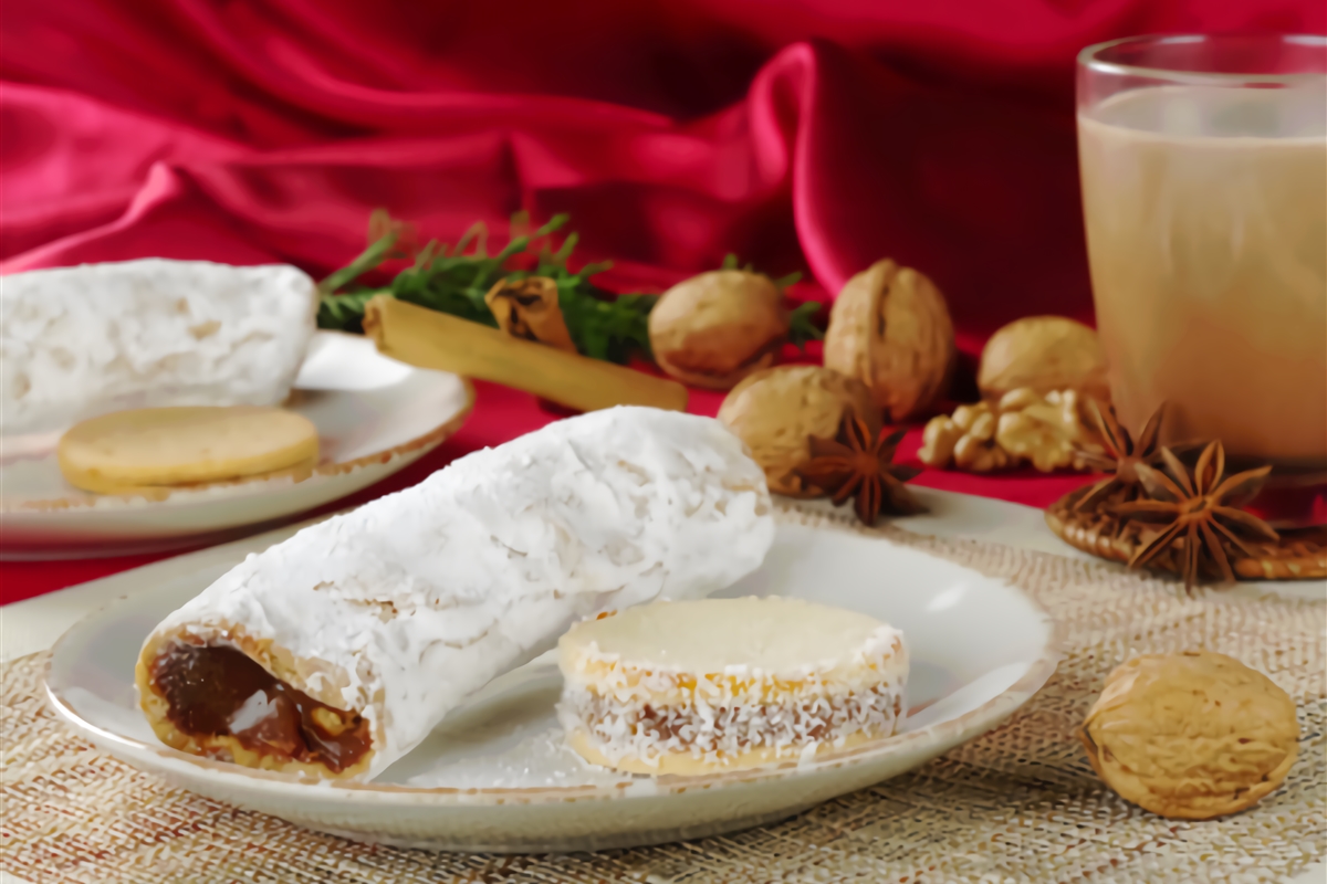 Rolls de dulce de leche, coco y banana - El Gourmet