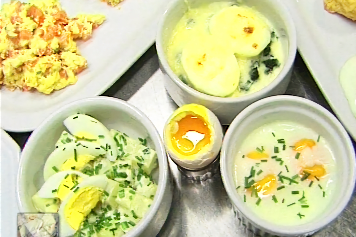 Guarniciones con huevos - El Gourmet