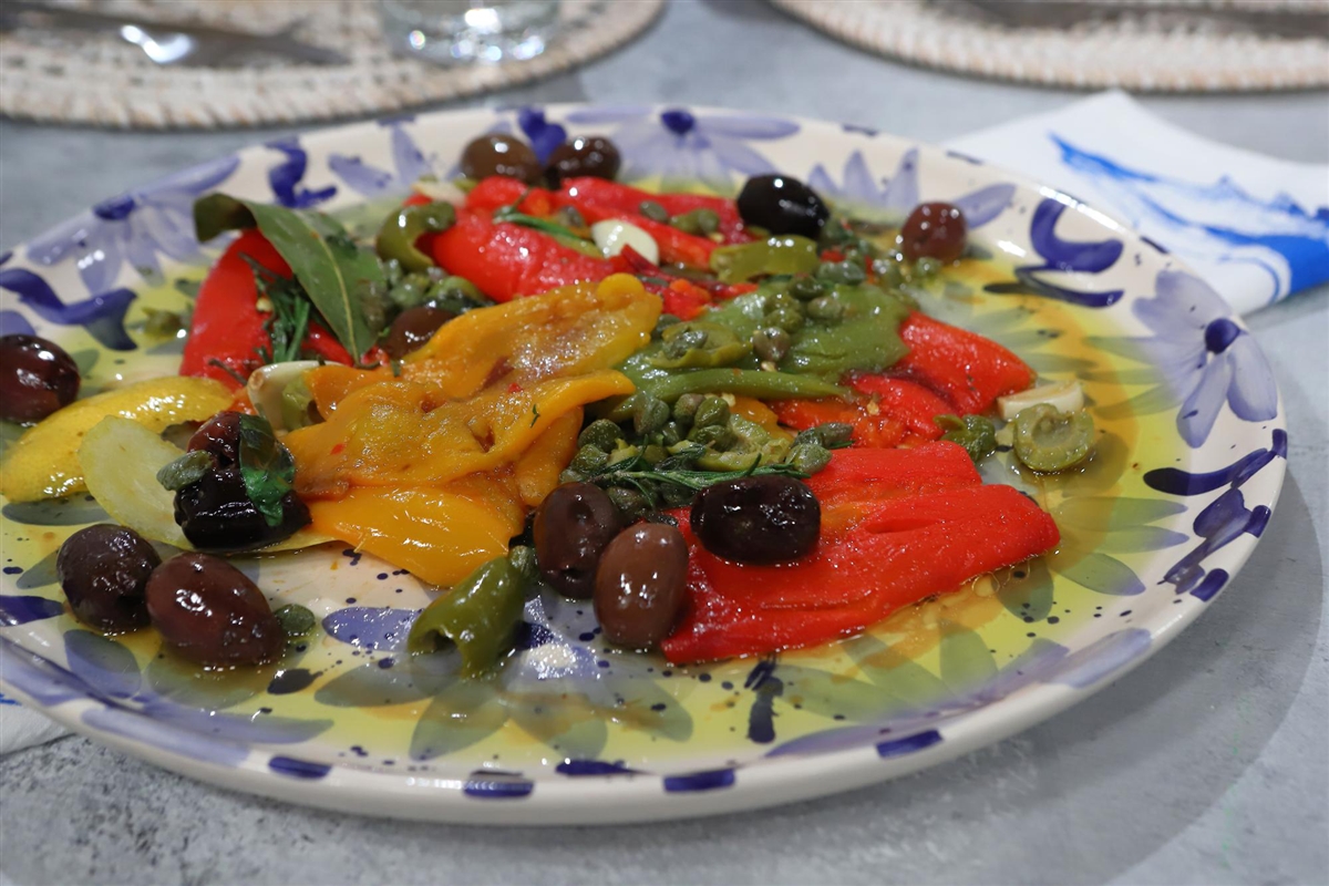 Ensalada de Morrones Asados por Julieta Oriolo - El Gourmet