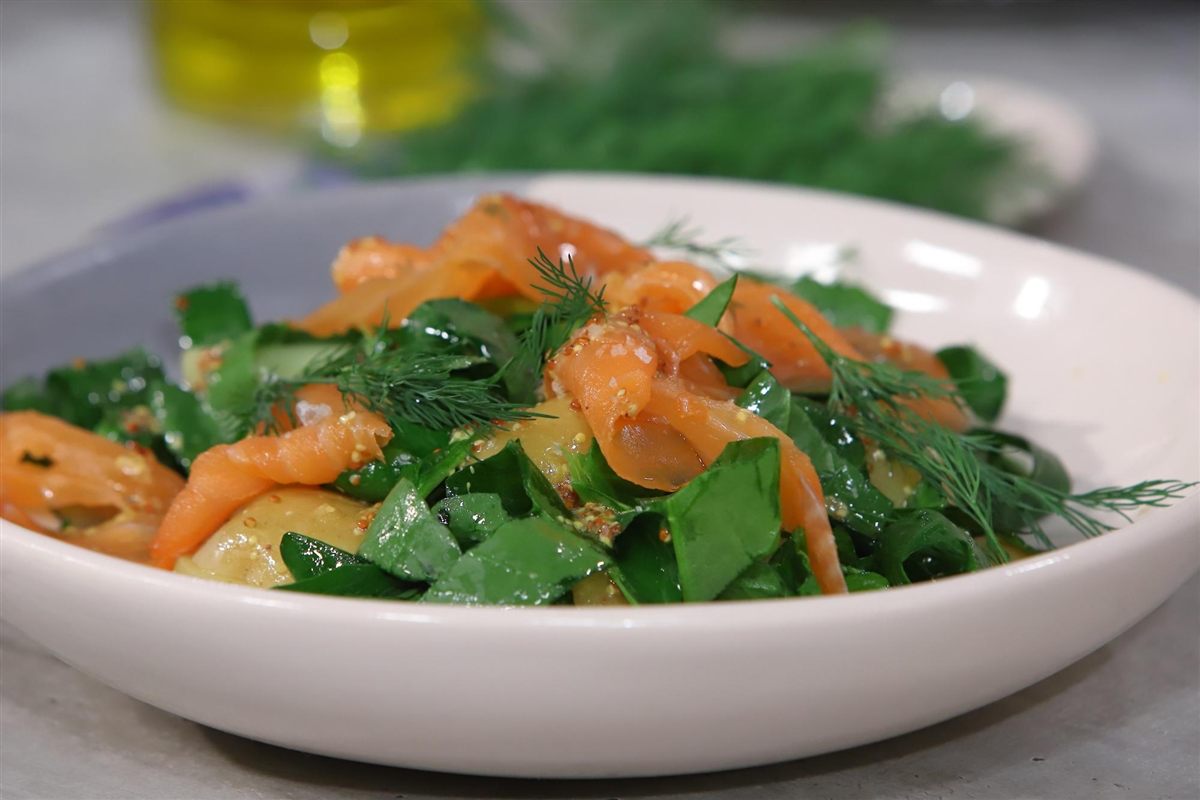 Ensalada de Papines y Espinacas - El Gourmet