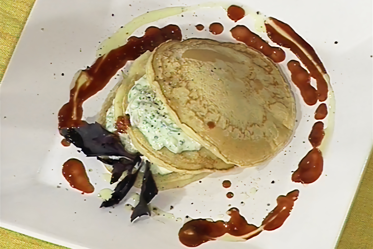 Tortino di blini e brócoli (Mini tortilla de blini y brócoli) - El Gourmet