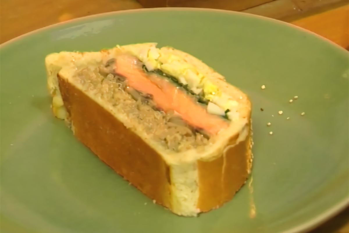 Coulibiac y mini brioche rellenas - El Gourmet