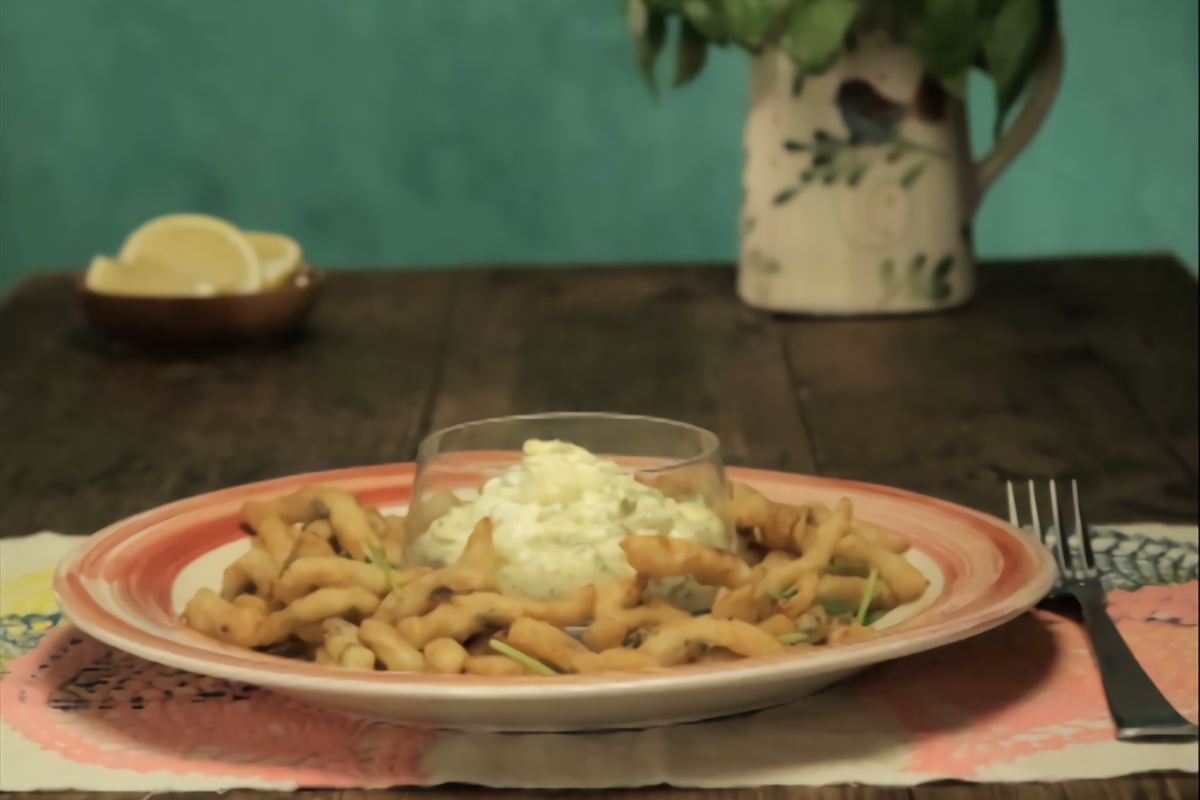 Goujonettes de pejerrey con salsa tartara - El Gourmet